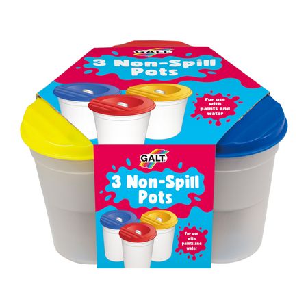 GALT - 3 Non-Spill Pots only £5.99