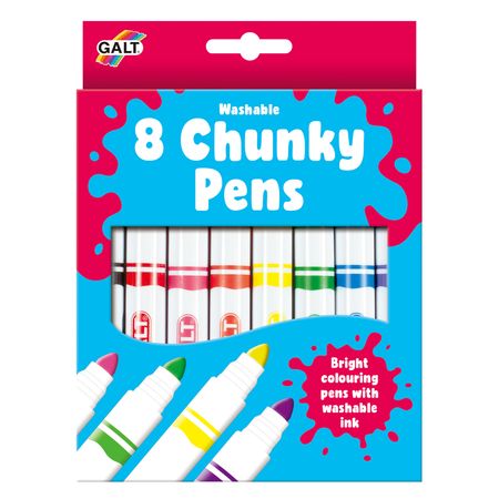 GALT - Washable Chunky Pens x 8 only £2.99