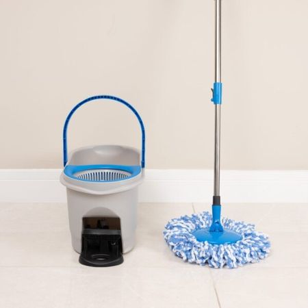 Addis - Spin Mop Printed Box - Blue only £29.99