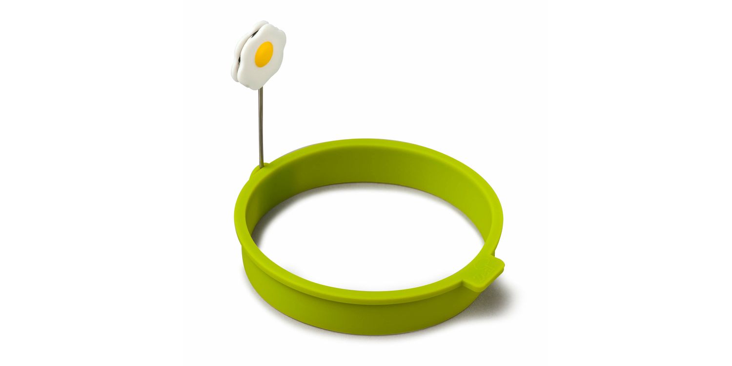 Zeal - Silicone Round Egg Ring Lime only £7.99