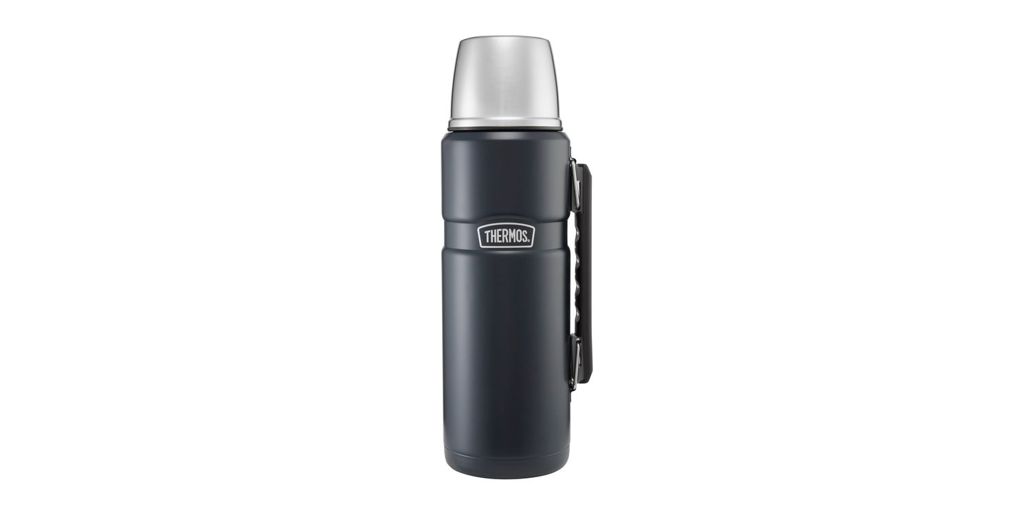 Thermos - Stainless Steel King Flask Matte Blue 1.2Ltr only £30.40