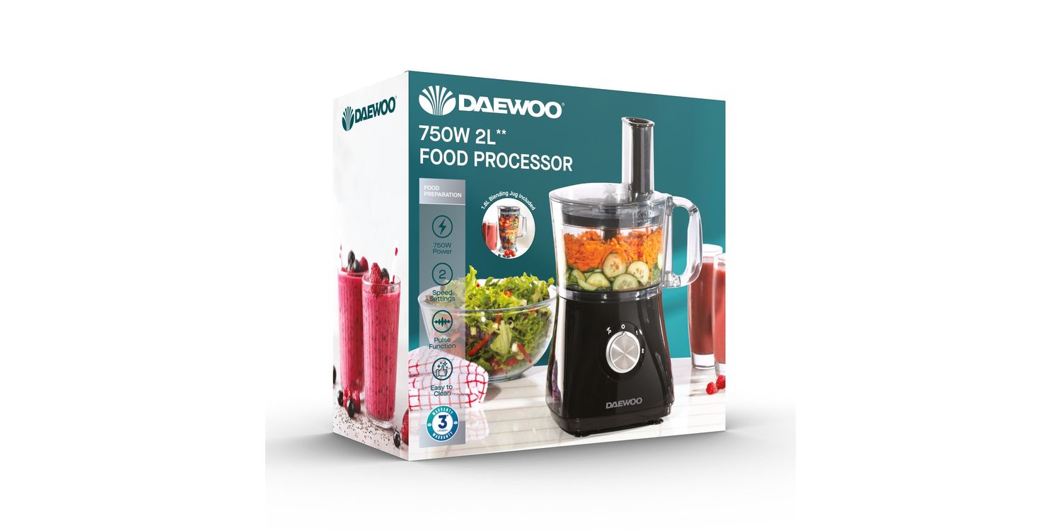 Daewoo - 750W Food Processor only £44.99
