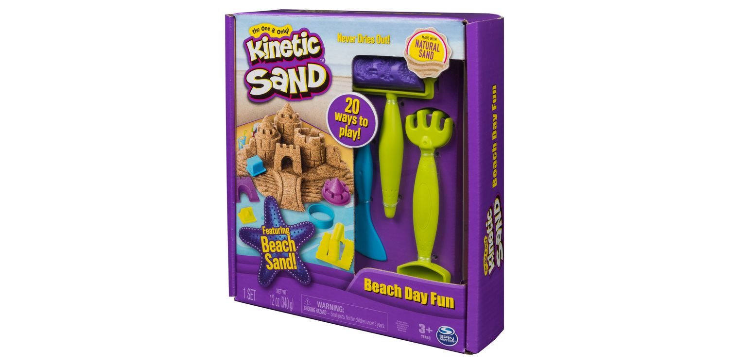 Kinetic Sand - Beach Day Fun Set only £10.99
