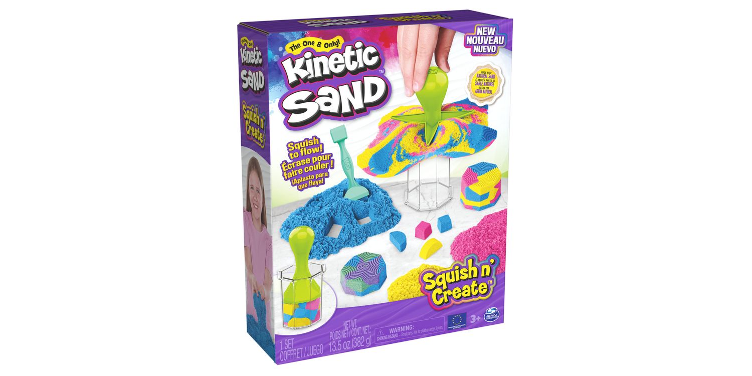 Kinetic Sand - Sand Squish 'n Create only £12.99