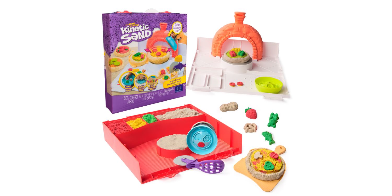 Kinetic Sand - Squish Pizza only £19.99