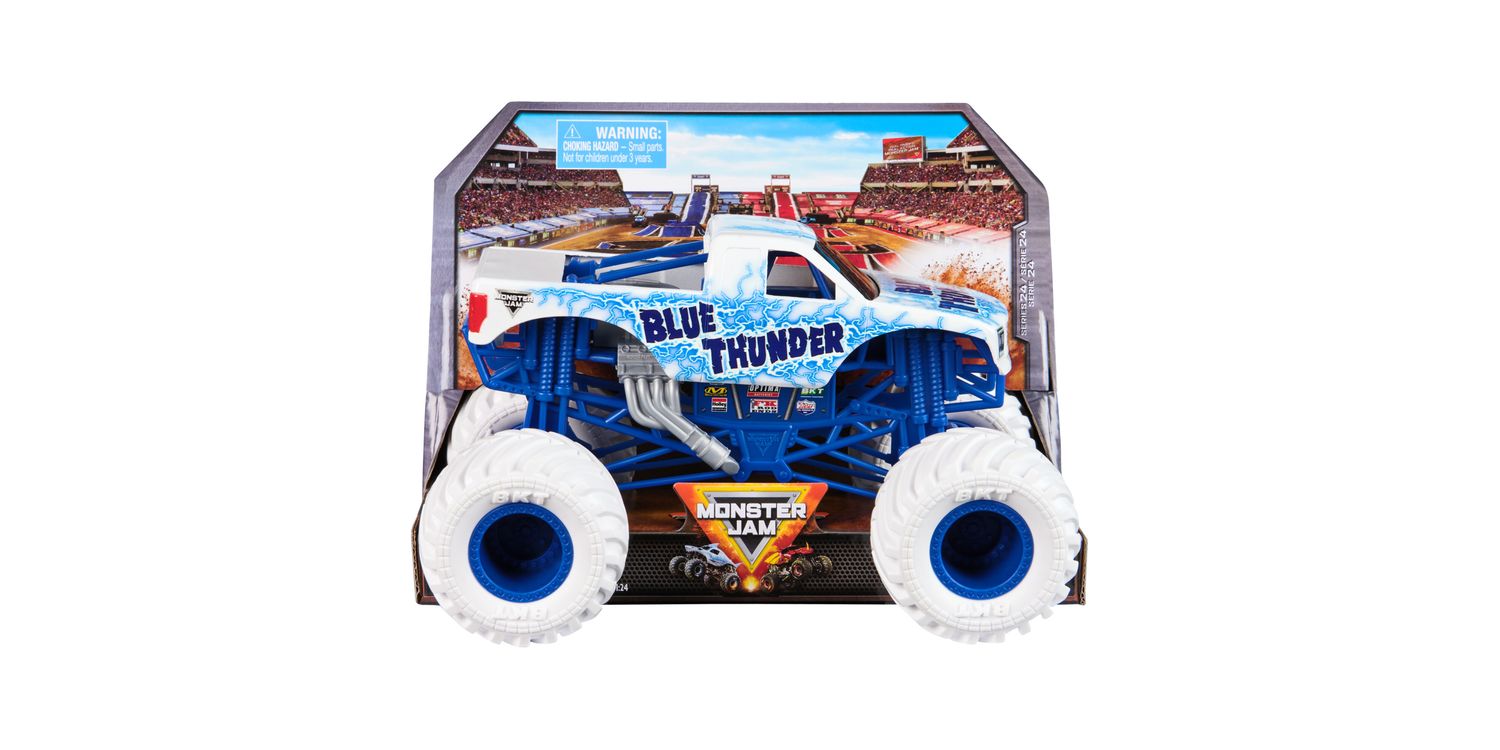 Monster Jam - 1:24 Die Cast Blue Thunder only £10.99