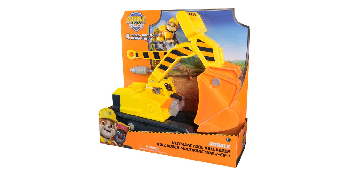 Rubble & Crew - Rubble Ultimate Tool Bulldozer Vehicle only £34.99