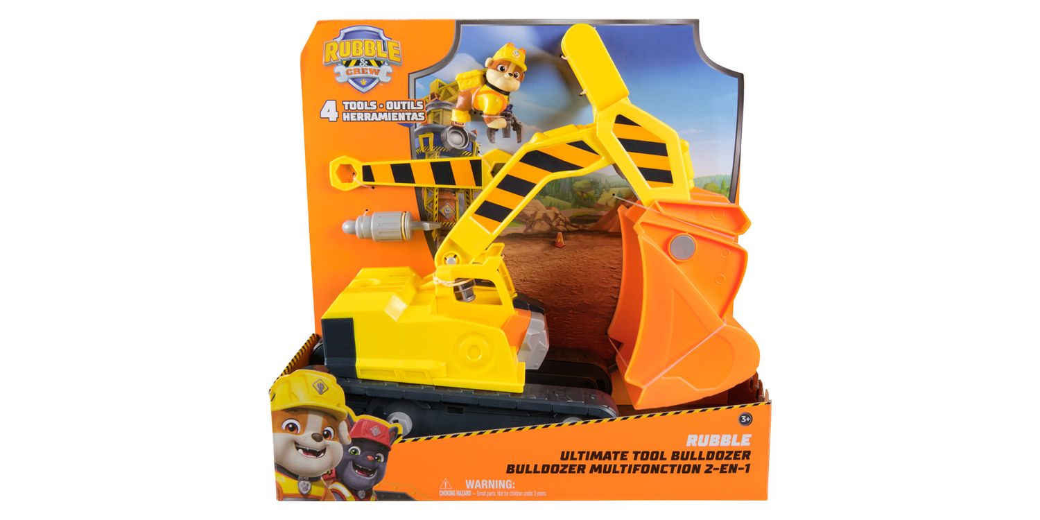 Rubble & Crew - Rubble Ultimate Tool Bulldozer Vehicle only £34.99