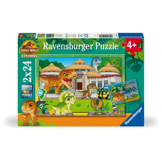 Ravensburger - Jurassic World Explorers 2 x 24 Piece Jigsaw Puzzle ...